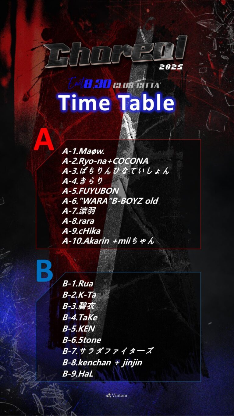 Choreo1 2025 東日本予選 - Vintom